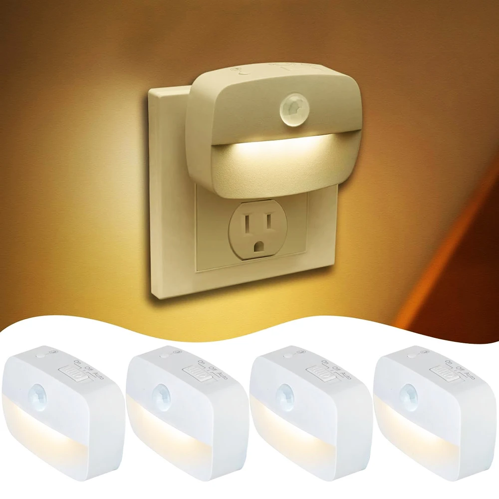 Luz-LED-nocturna-con-Sensor-de-movimiento-l-mpara-de-pared-inteligente ...