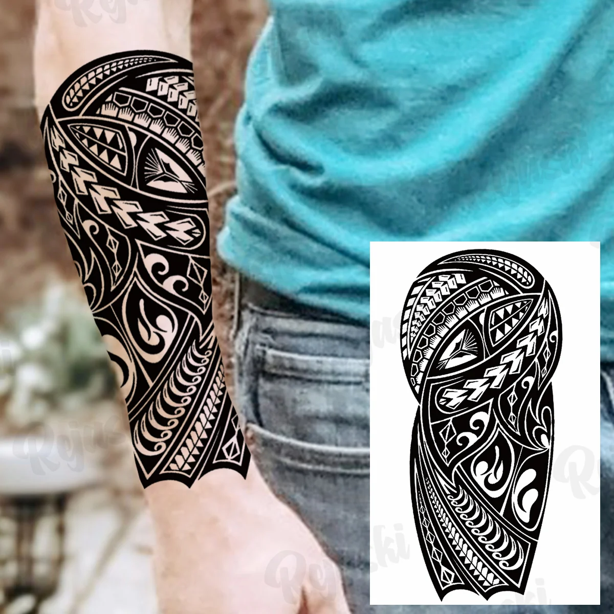 Maori Tattoos Leg