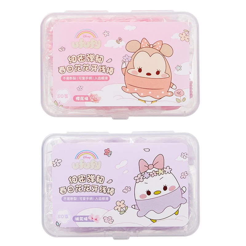 Miniso-Disney-Ufufy-Flower-Series-Minnie-Mouse-Fine-Elastic-Spring ...