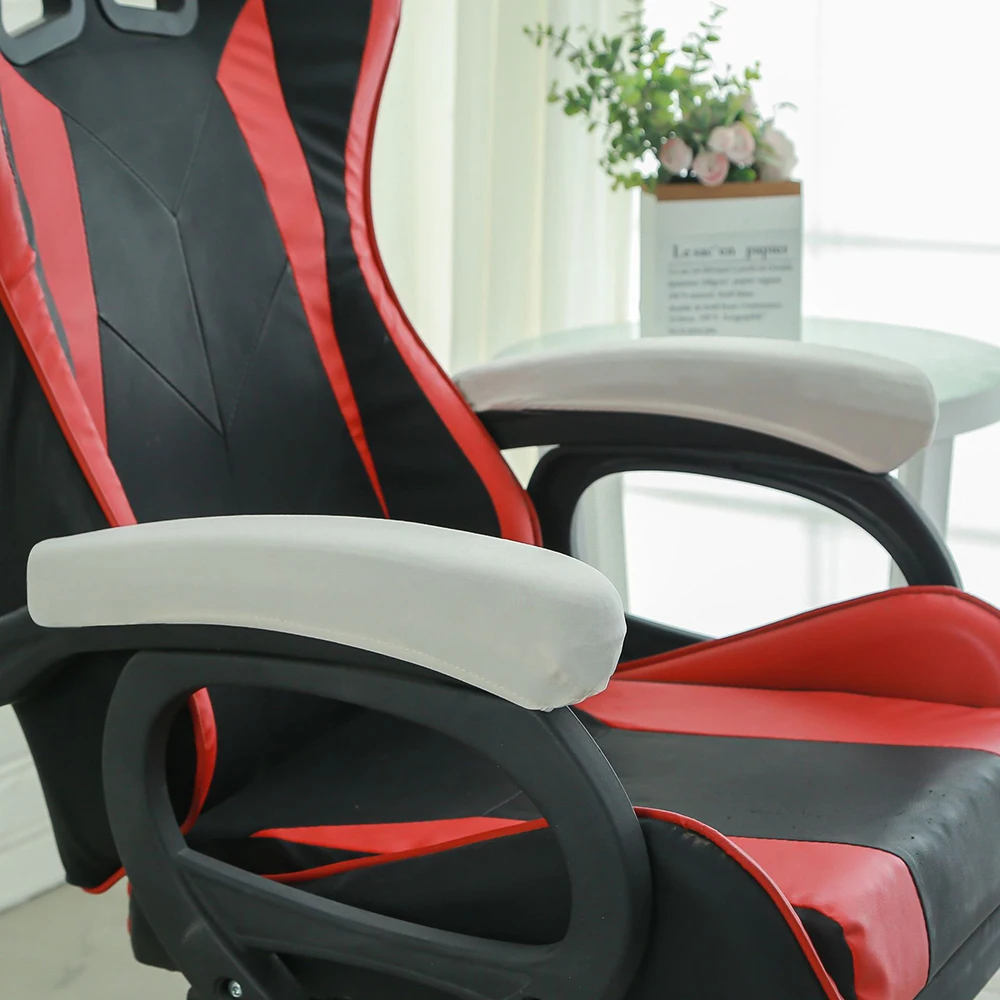 Removable-Stretch-Spandex-Dining-Chair-Armrest-Covers-Polyester-Office ...