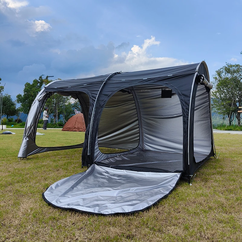 Waterproof-Motorcycle-Tent-for-Camping-Instant-Tents-with-Integrated ...