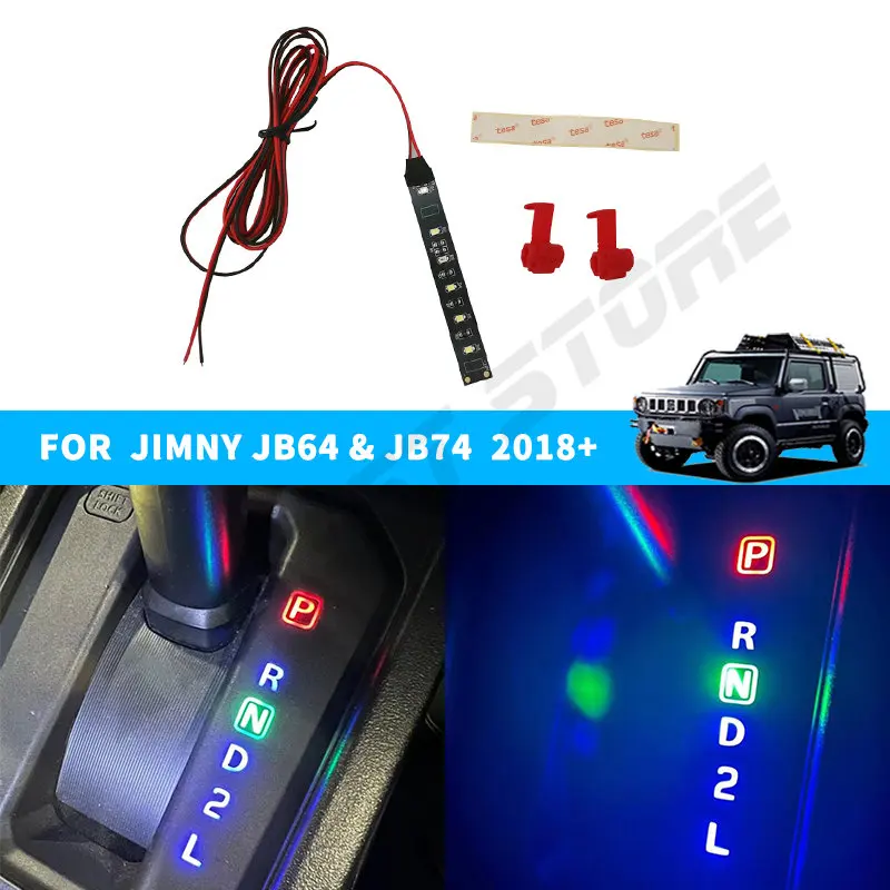 Car-Interior-Light-Gear-Shift-LED-for-Suzuki-Jimny-Gen4-JB64-JB74-JB74W ...