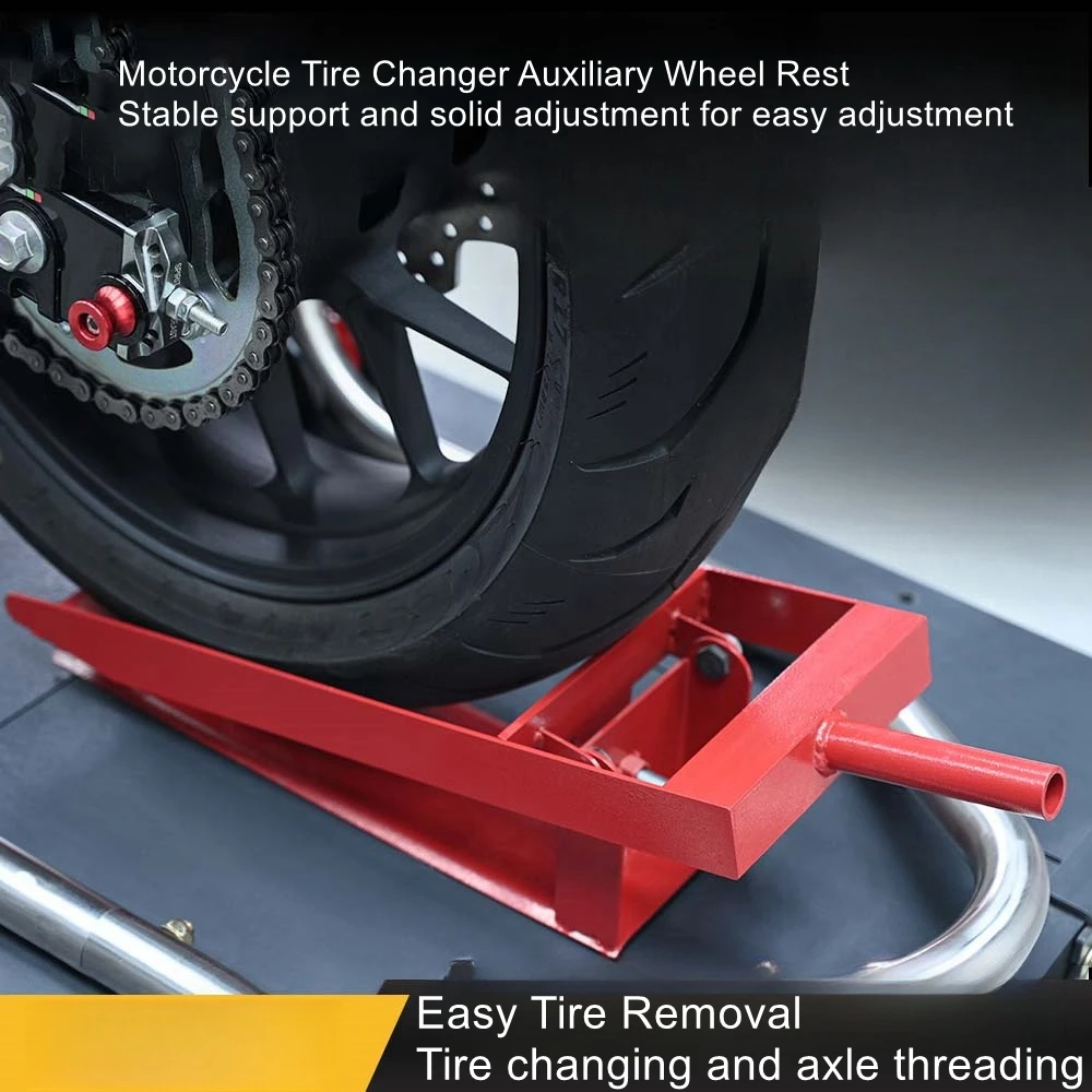 Motorcycle-tire-wear-axle-fixed-wheel-support-auxiliary-installation ...