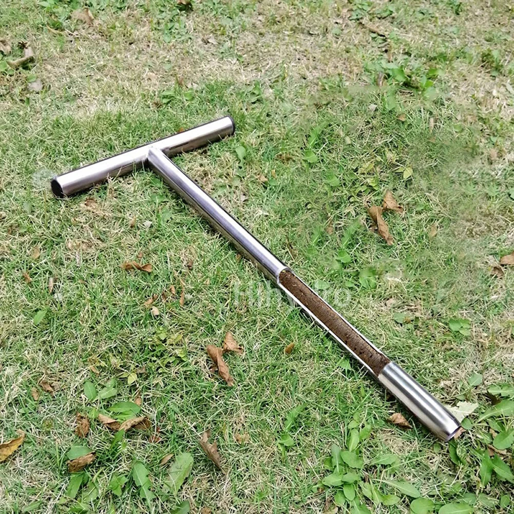12.8/21 Inch Soil Sampler Stainless Steel Soil Sampling Tool Home ...