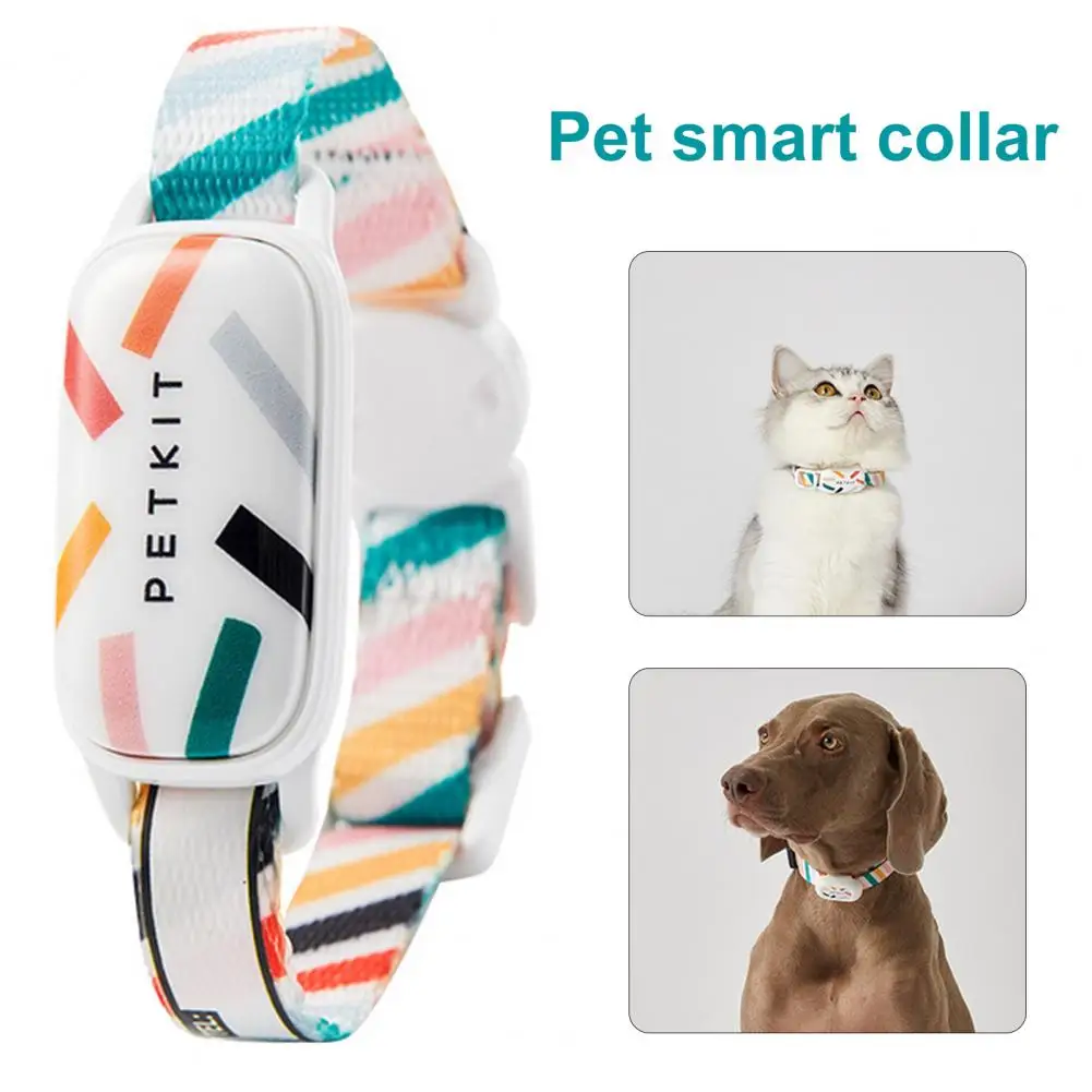 New Petkit Smart Personalized Dog Cat Collars Adjustable Soft Nylon Waterproof Puppy Collar Tags ...