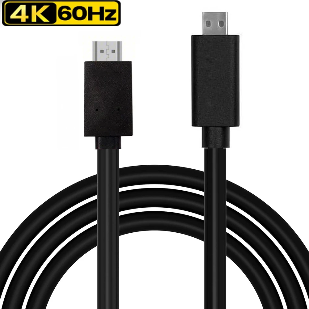 Micro HDMI cable 4K 60Hz HDMI 2.0 Micro HDMI to HDMI cable for GoPro ...