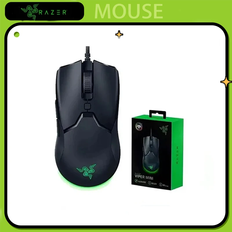 Razer-Viper-Mini-rat-n-para-juegos-con-cable-61g-dise-o-ultraligero-luz ...