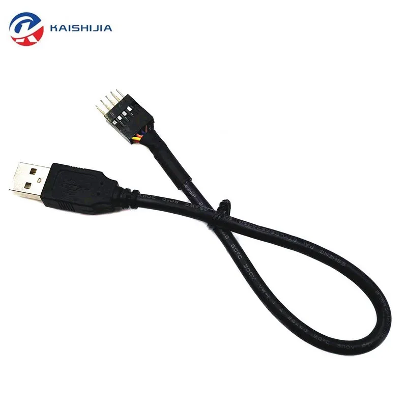 Brand USB 9-Pin Internal Motherboard Male Header to USB Type-A Adapter ...