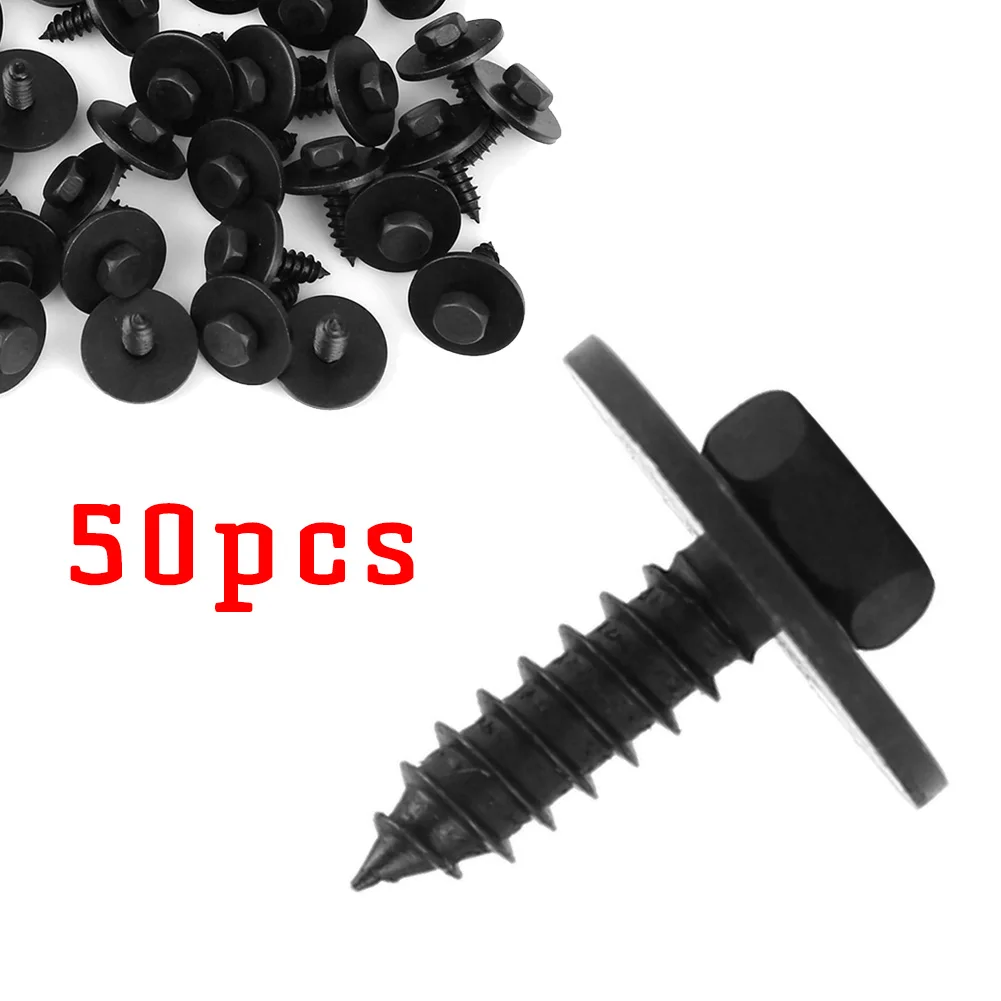 50Pcs-Bolt-Stud-Retainer-Fender-Liner-Under-Cover-Screw-Screw-Bolt ...