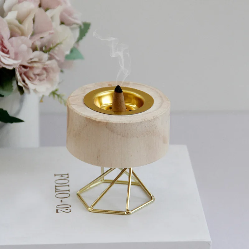 Wooden-Hand-Held-Incense-Burner-Creative-High-Tripod-Middle-East-Arab ...