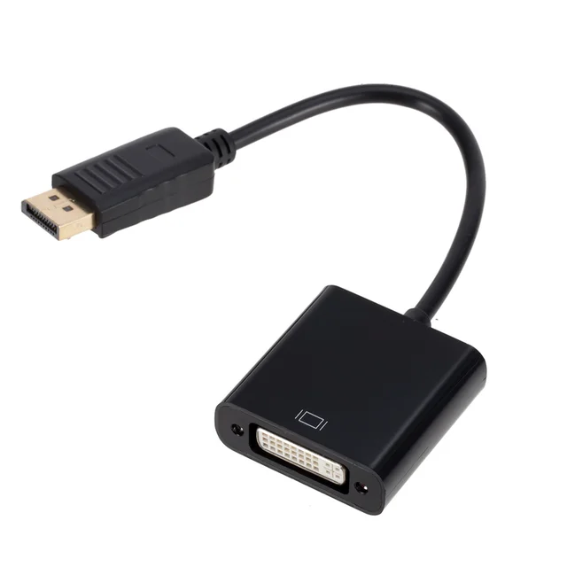 DisplayPort to DVI Cable Adapter Display Port DP to DVI Converter HD ...
