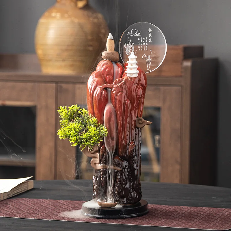 Mail-Bag-Big-parts-high-end-rock-cascade-back-incense-Furnace ...