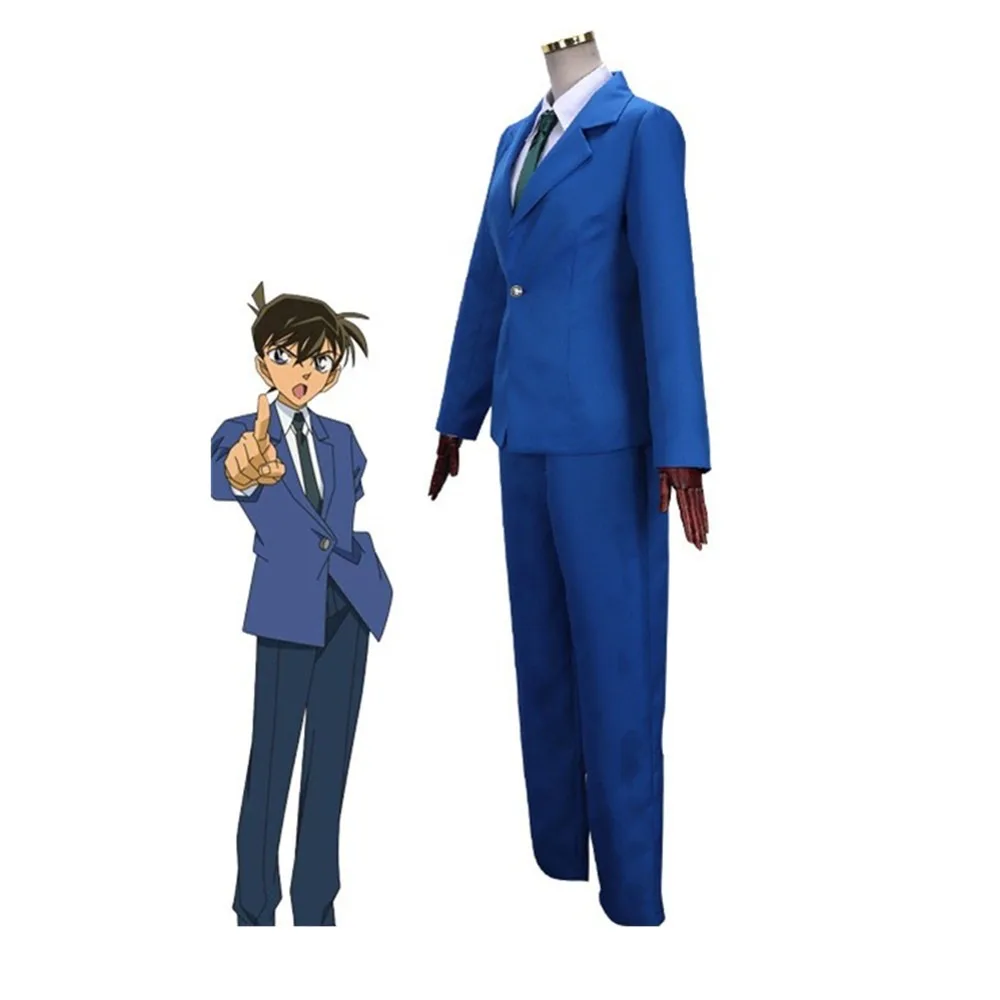Anime-Detective-Conan-Kudo-Shinichi-cos-suit-Maorilan-High-School ...