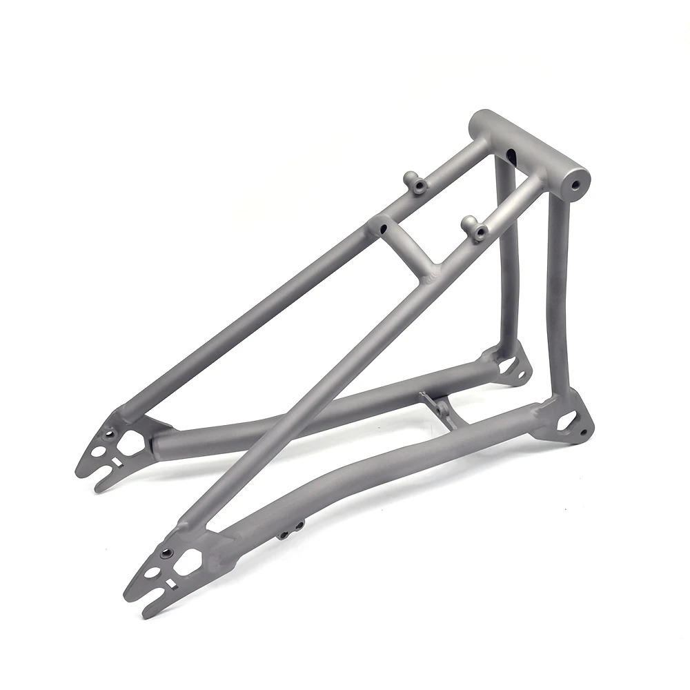 Titanium-Bike-Rear-Triangle-For-P-line-For-Brompton-Bicycle-Front-Fork ...