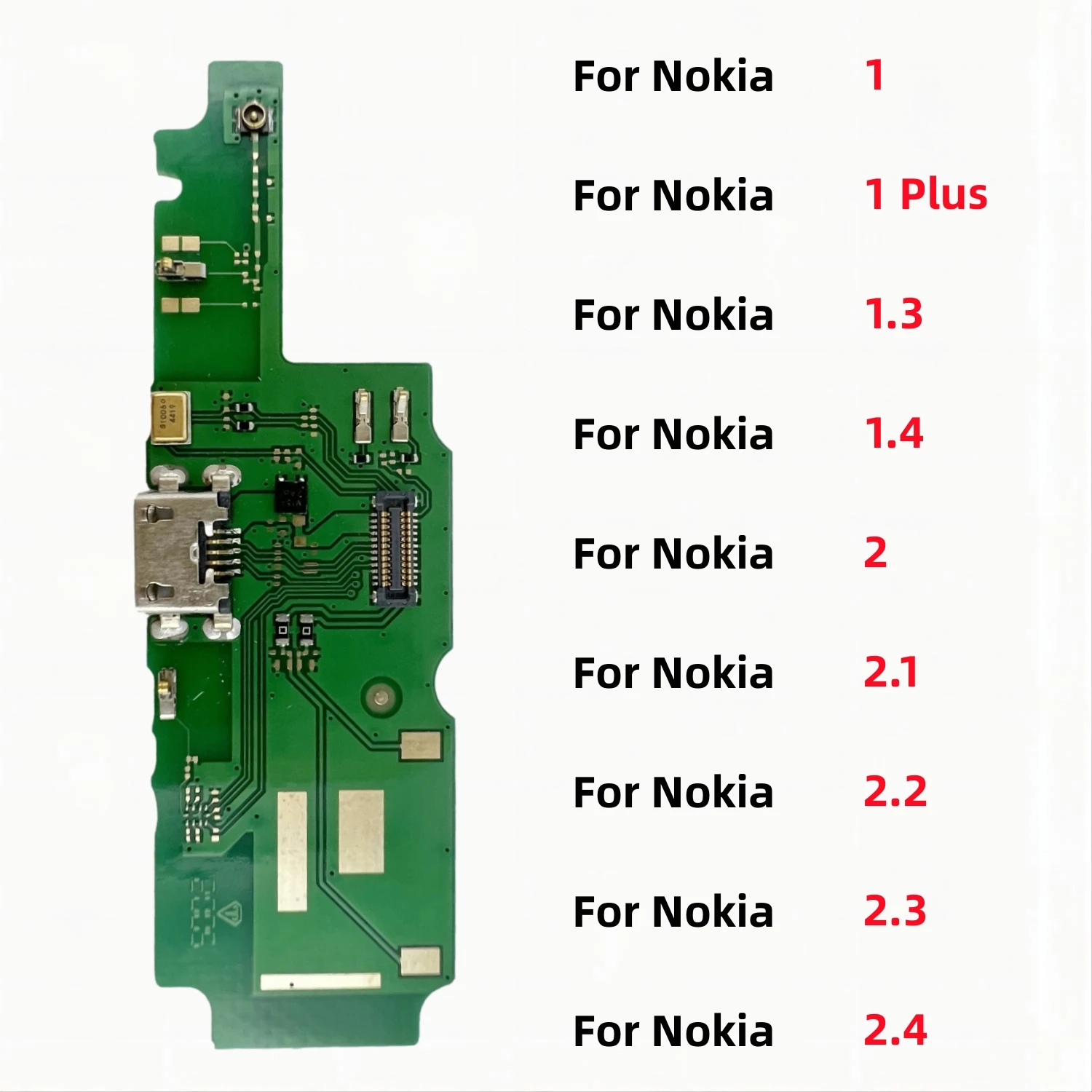 USB Charger Dock Connector Board Charging Port Flex Cable For Nokia 1 ...