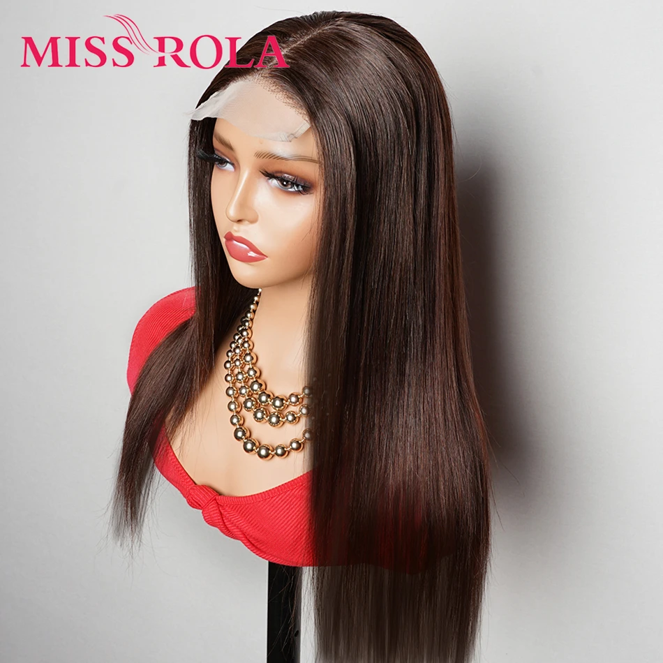 Miss-Rola-Hair-Brazilian-13x4-Straight-Lace-Front-Human-Hair-Wigs-Pre ...