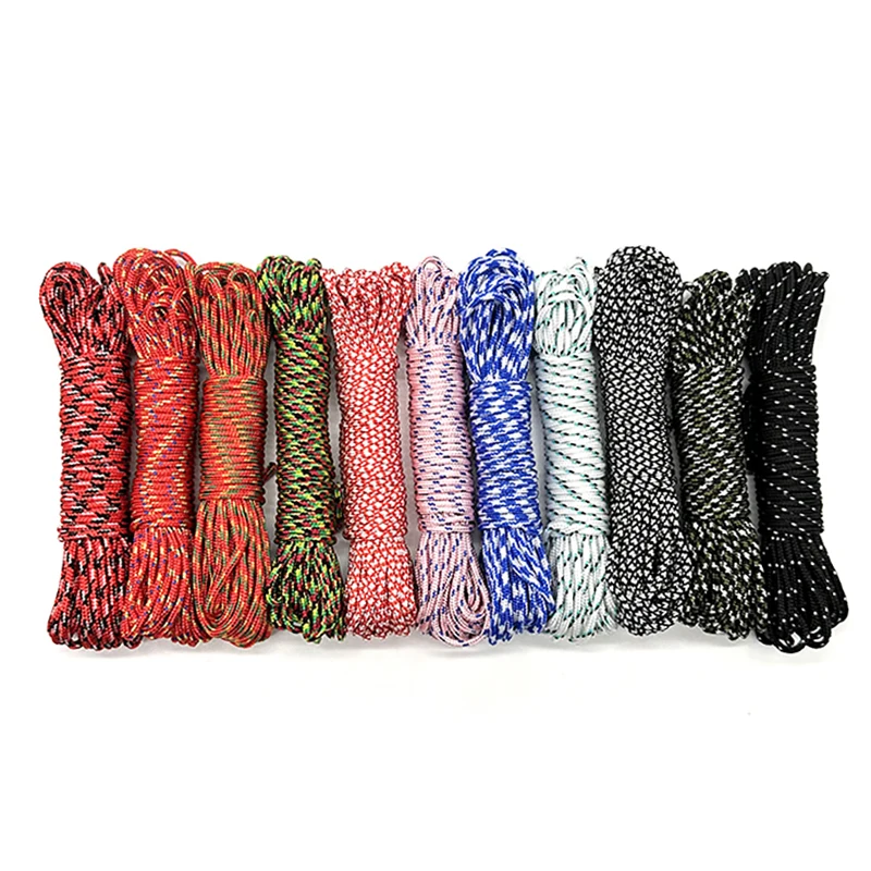 100meters 2mm Solid Parachute Cord Lanyard Rope Mil Spec Type One ...