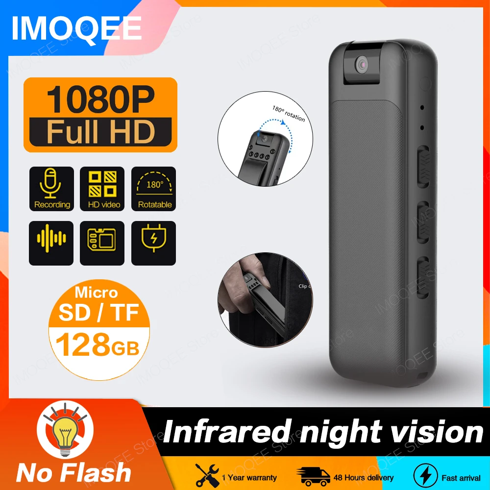Mini Camera D3 Full Hd 1080p Micro Body Camcorder Night Vision Dv Video ...