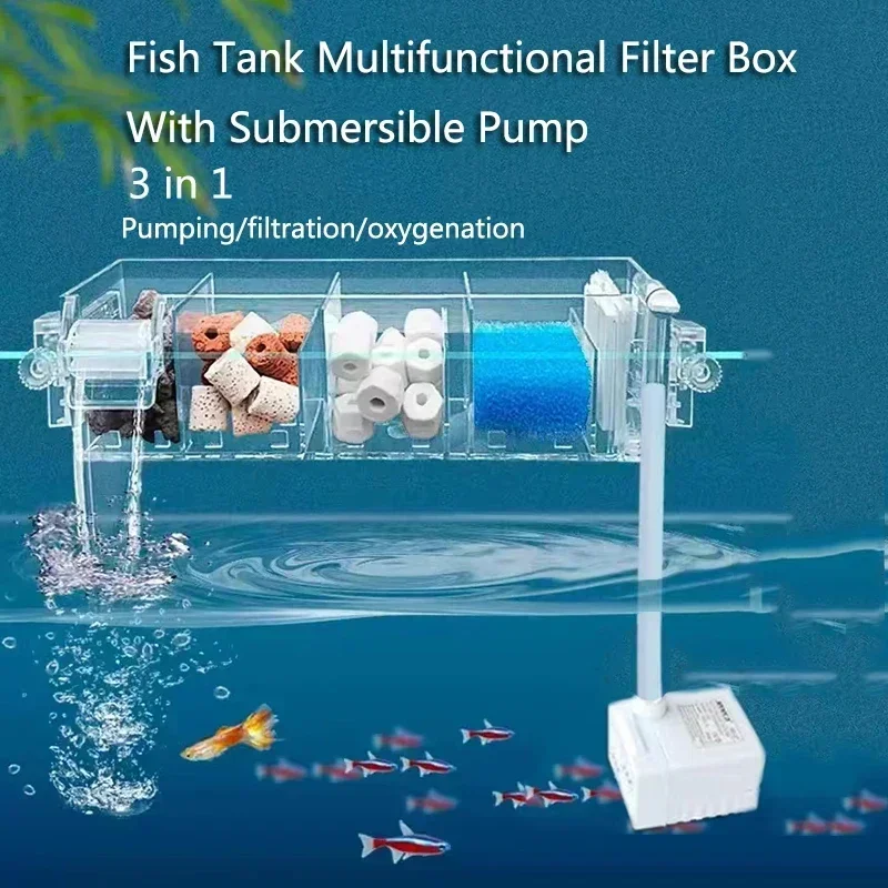 Aquarium-Fish-Tank-Filtration-Water-Circulating-Oxygen-Genation ...