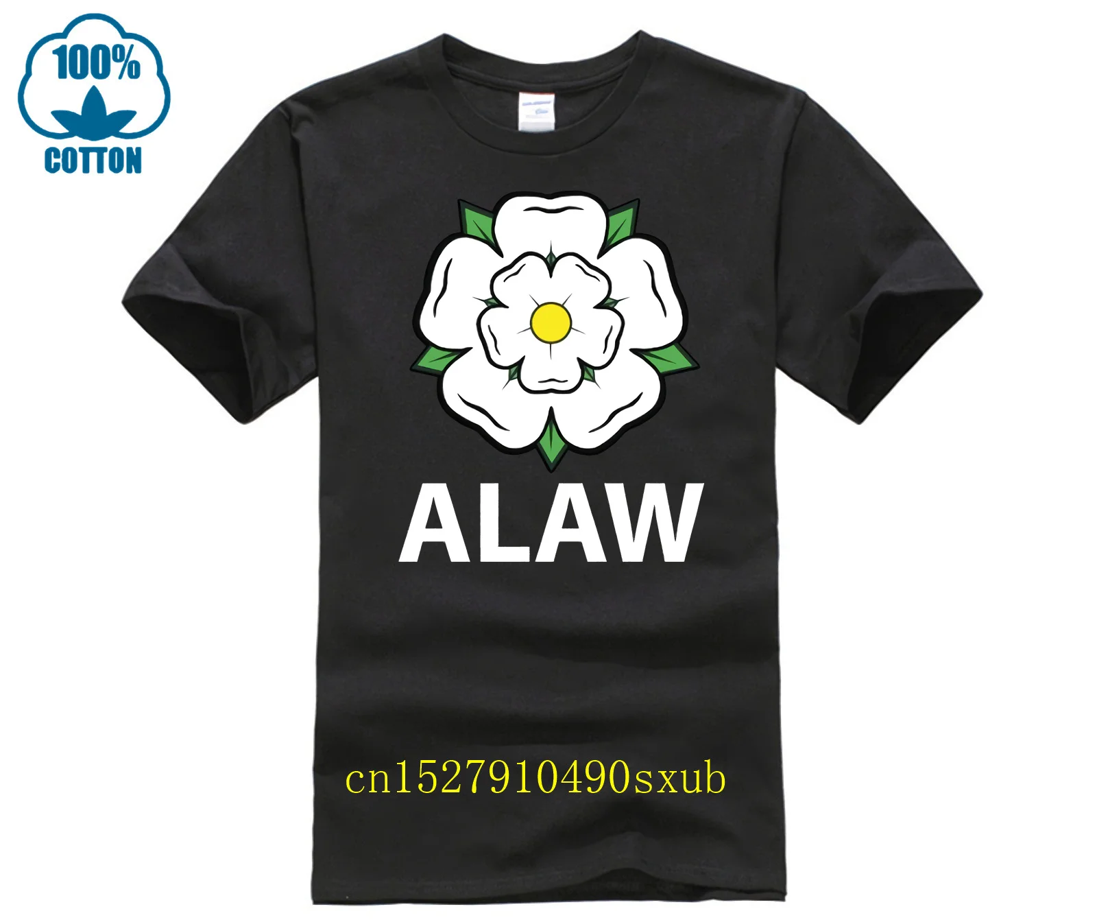 ALAW T SHIRT ALL LEEDS AREN'T WE UNITED UTD YORKSHIRE ROSE TERRACES ...