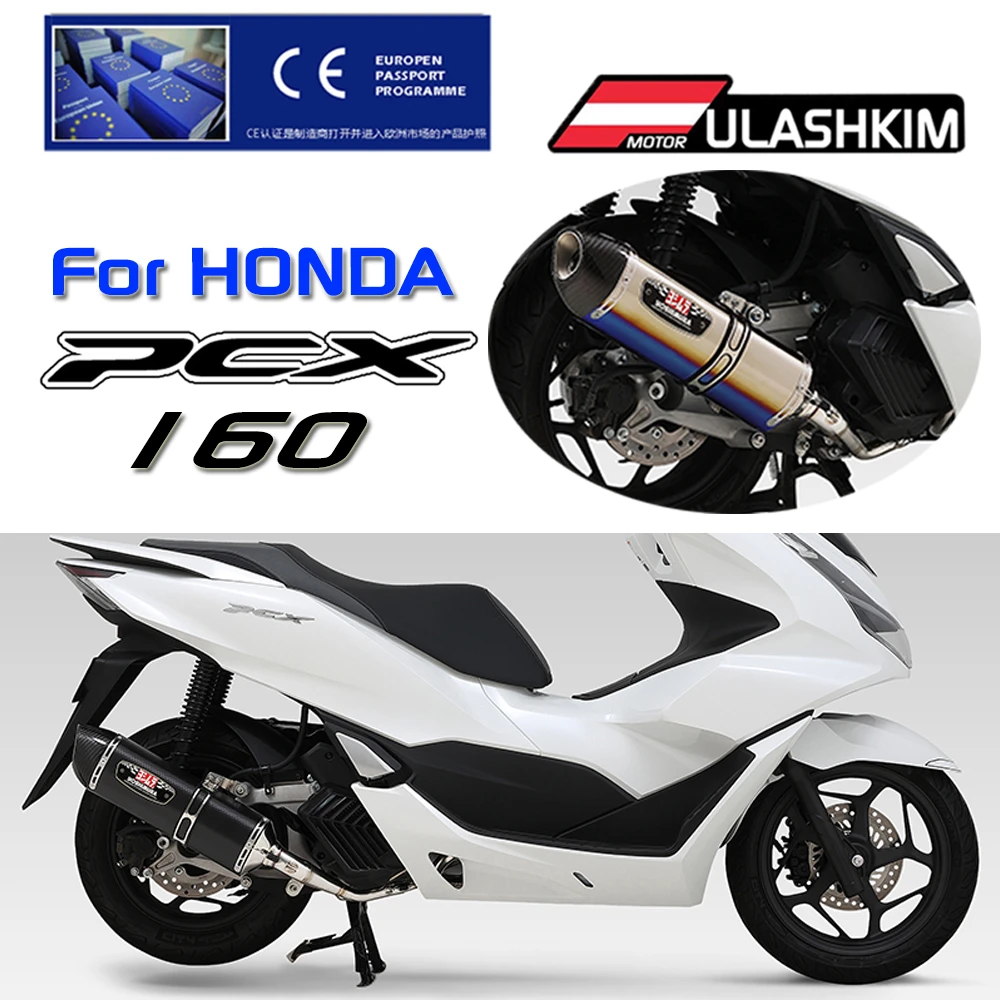 PCX 160 Exhaust Full System For HONDA PCX160 Muffler Escapes Sliencer ...