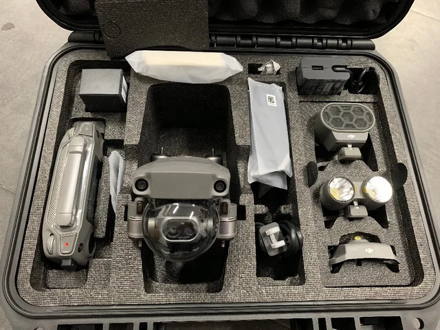 Professional DJI Mavic 2 ENTERPRISE DUAL Drone with M2ED Thermal Camera ...