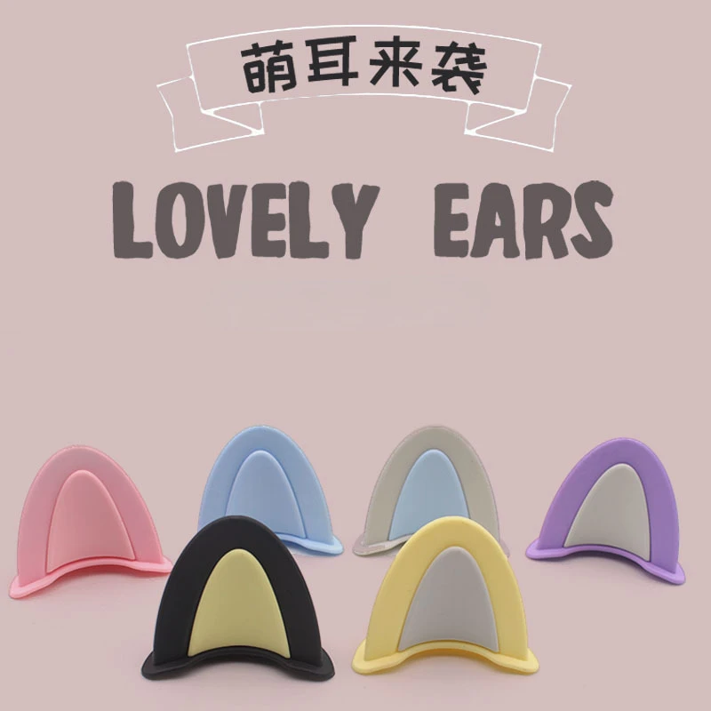 Motorcycle Helmet Cat Ears Decoration Motocross Helmet Accessories ...