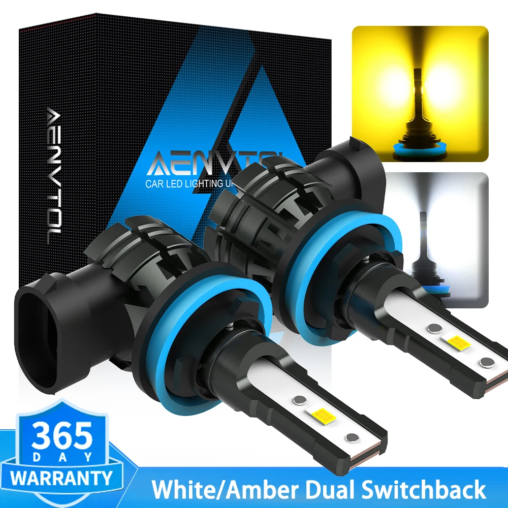 2x-Canbus-LED-Fog-Lamps-H8-H11-H10-H16JP-HB4-HB3-For-Skoda-Octavia-A5 ...