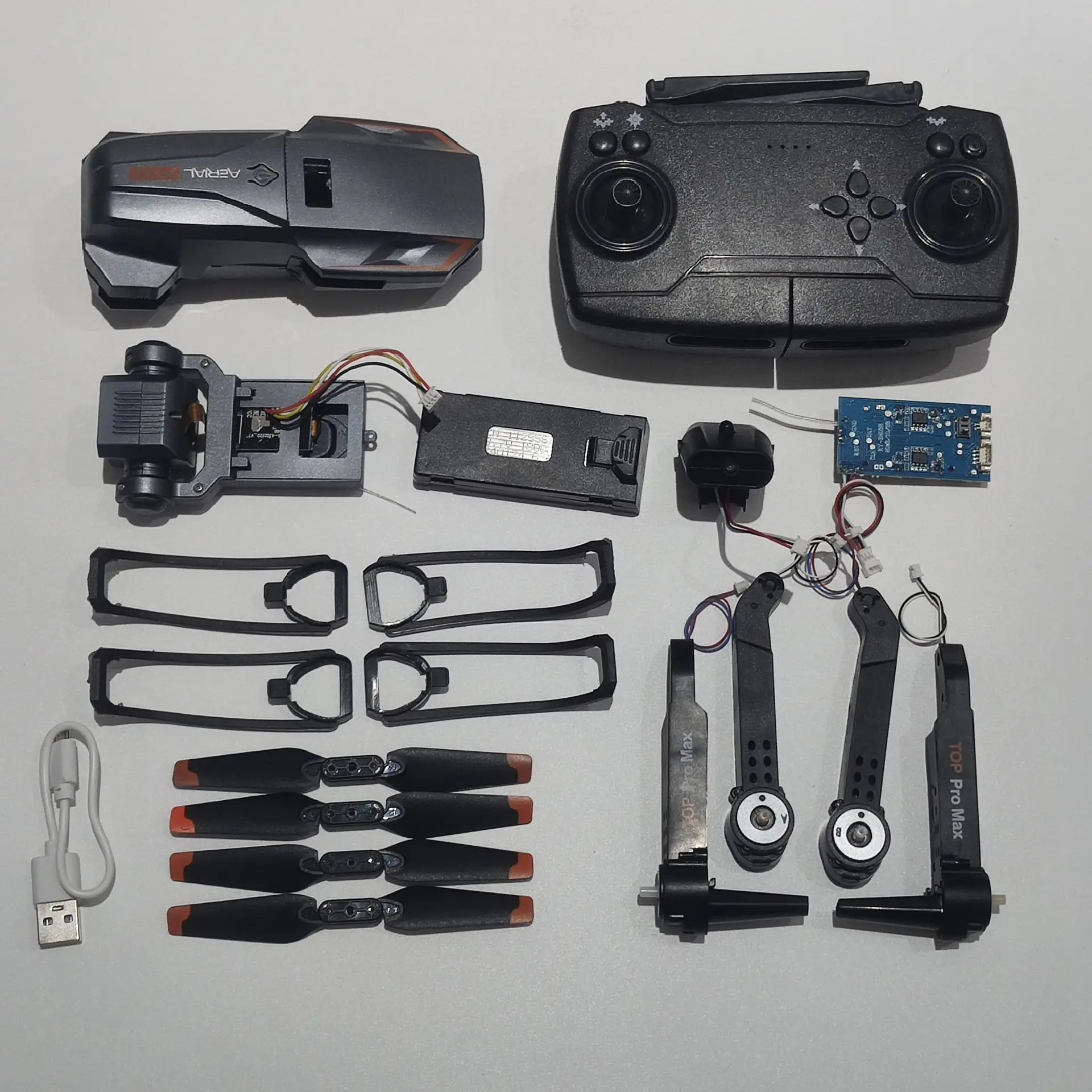 Drone-Quadcopter-sem-escova-Pe-a-sobresselente-original-H-lice ...