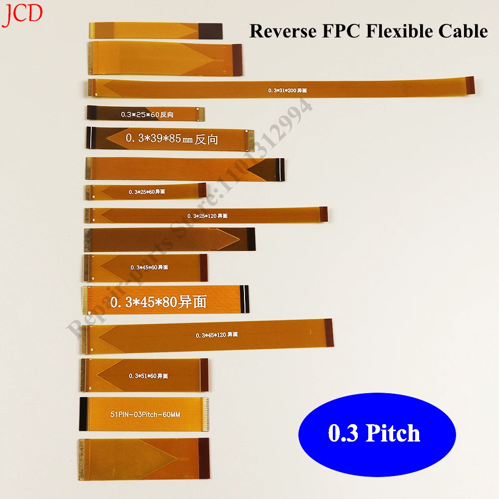 1-piece-Reverse-Direction-FFC-FPC-Flexible-Flat-Cable-Pitch-25-31-39-45 ...