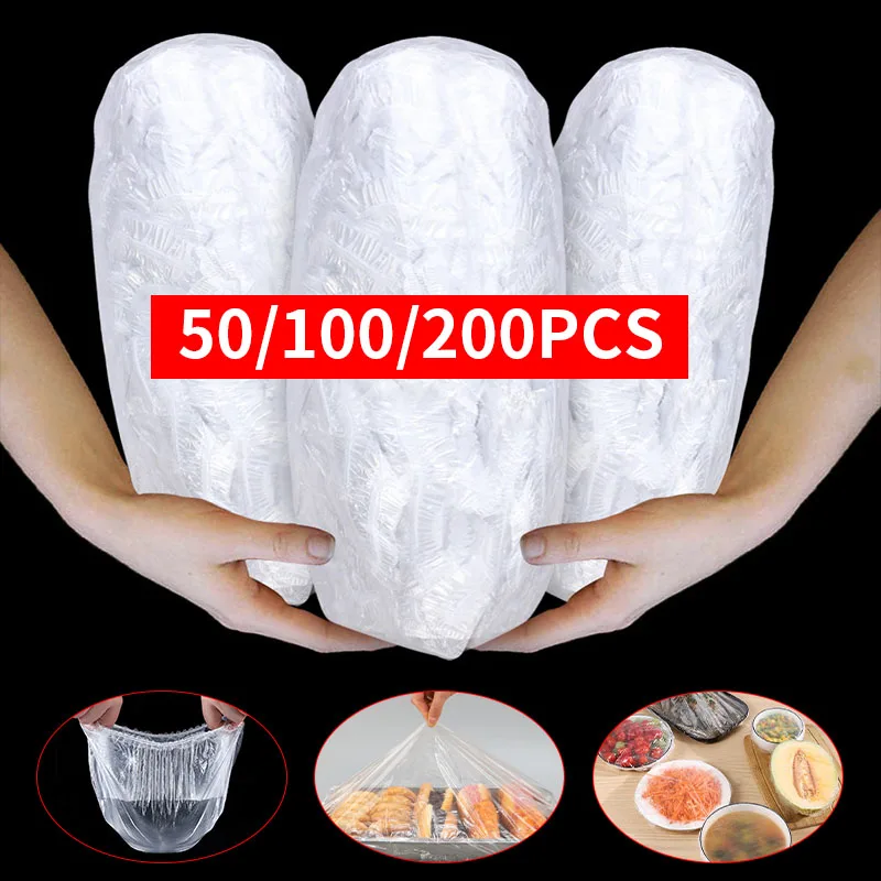 Disposable-Food-Cover-Food-Grade-Fruit-Vegetable-Storage-Bag-Elastic ...