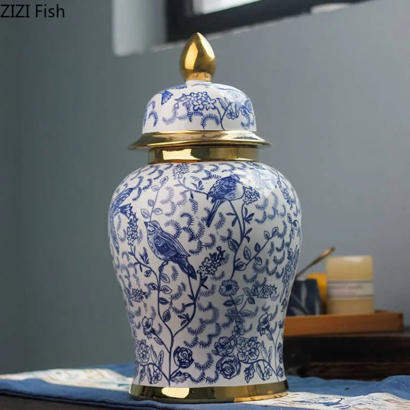 Porcelain Jars With Lids