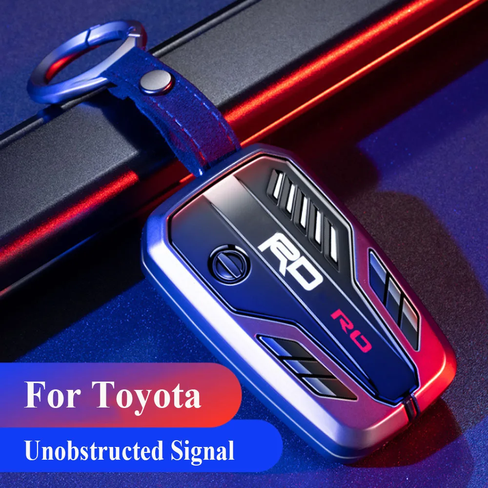 Carbon-Fibre-Car-Key-Case-Cover-Shell-For-Toyota-Prius-Camry-Corolla ...