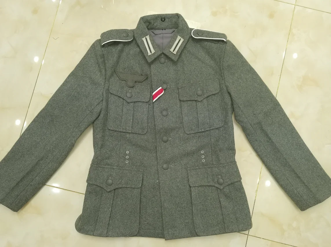 Accesorios-de-disfraz-de-WWII-uniforme-militar-alem-n-M40-WH-EM-lana-de ...