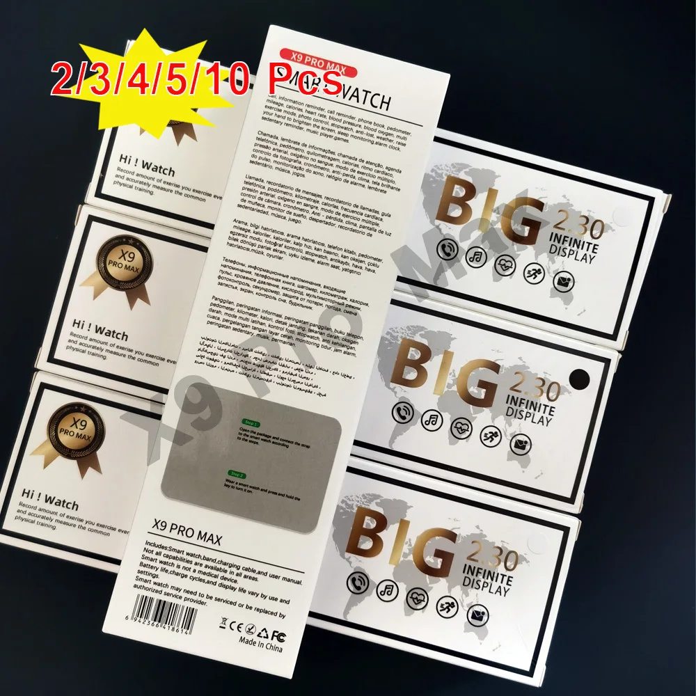 X9-Pro-Max-Smartwatch-para-homens-e-mulheres-rastreador-de-fitness-rel ...