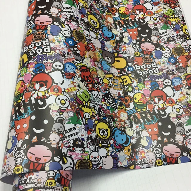 Anime Sticker Bomb Vinyl Wrap Sales Cheap | www.pinnaxis.com