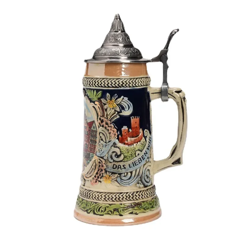 Jarra-de-cerveza-de-cer-mica-de-gran-capacidad-taz-n-de-Stein-de-880ml ...