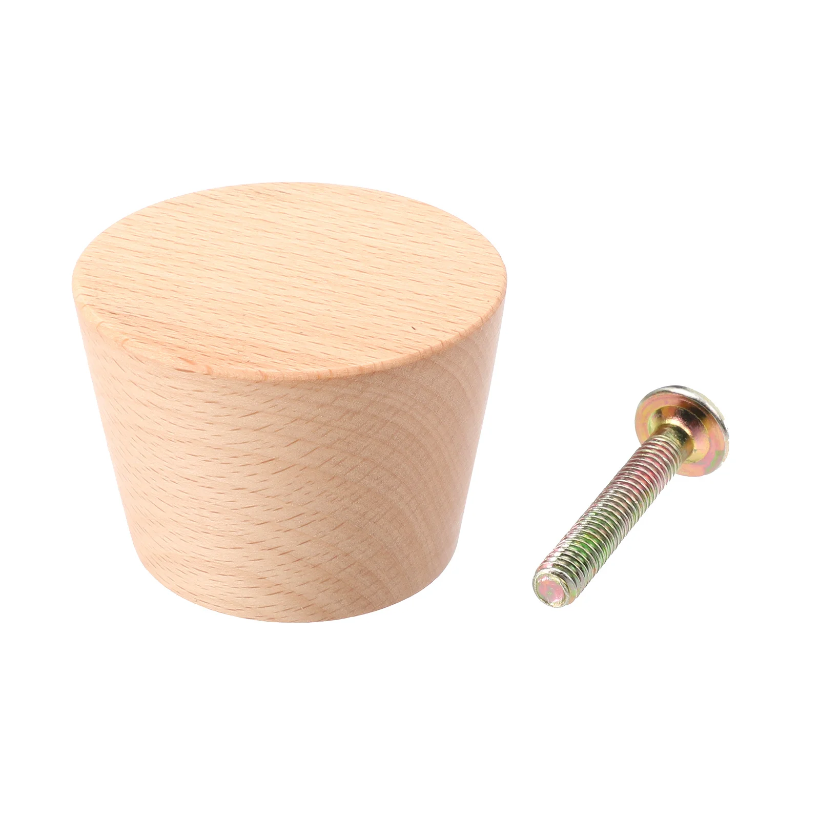 Door-Pulls-for-Kitchen-Cabinets-Tapered-Beech-Handle-Knob-Drawer-Simple ...