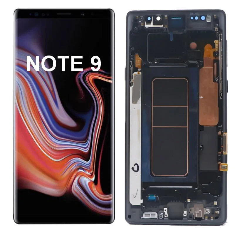 ORIGINAL-AMOLED-6-4-LCD-Note9-With-Frame-For-SAMSUNG-GALAXY-Note-9 ...