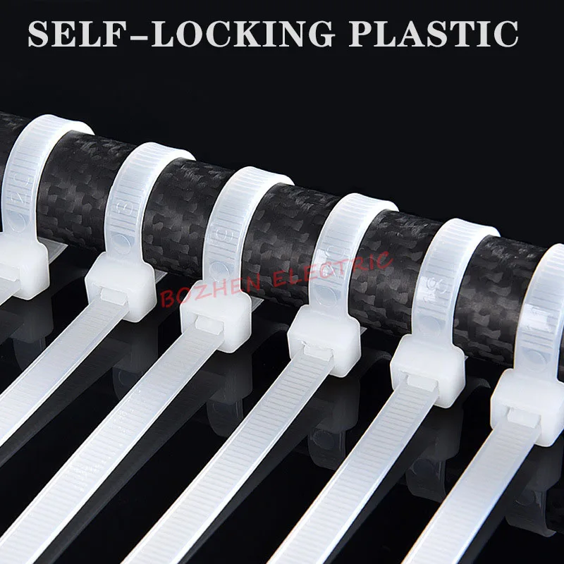 Plastic Cable Tie Cable | Plastic Fastening Ring | Nylon Cable Tie ...