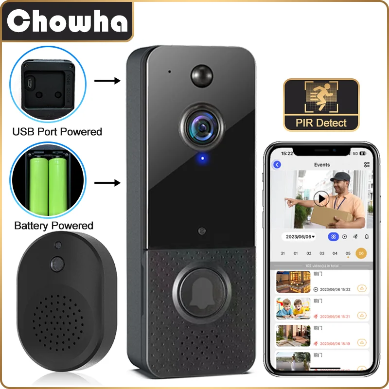 WiFi-Video-Intercom-Door-Bell-Camera-Outdoor-Wireless-Smart-Home ...