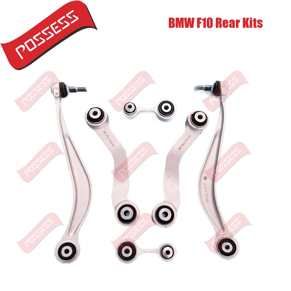 6-Pieces-Rear-Suspension-Control-Arm-Kits-For-BMW-5-6-Series-F10-F06 ...