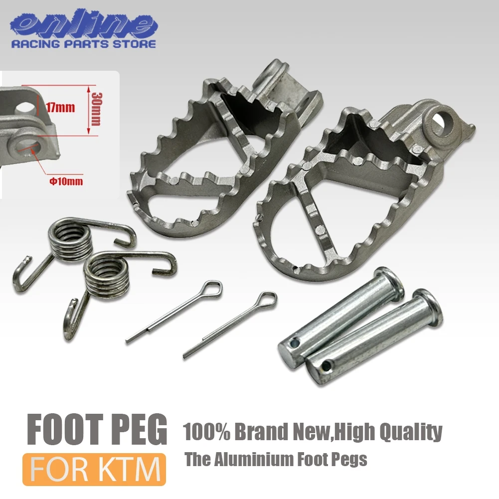 Motorcycle-Footrests-Foot-Peg-Pit-Dirt-Bike-Aluminum-Front-Footrests ...