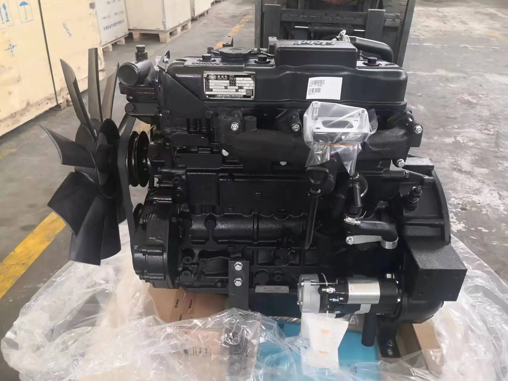 Xichai Water Cooled 4 Cylinder 4dx21-75g2 Diesel Engine 53kw 2400rmp ...