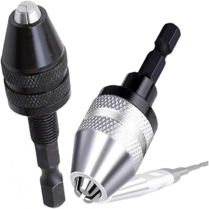 Drill-Chuck-Keyless-Screwdriver-Impact-Driver-Adaptor-Electric-Micro ...