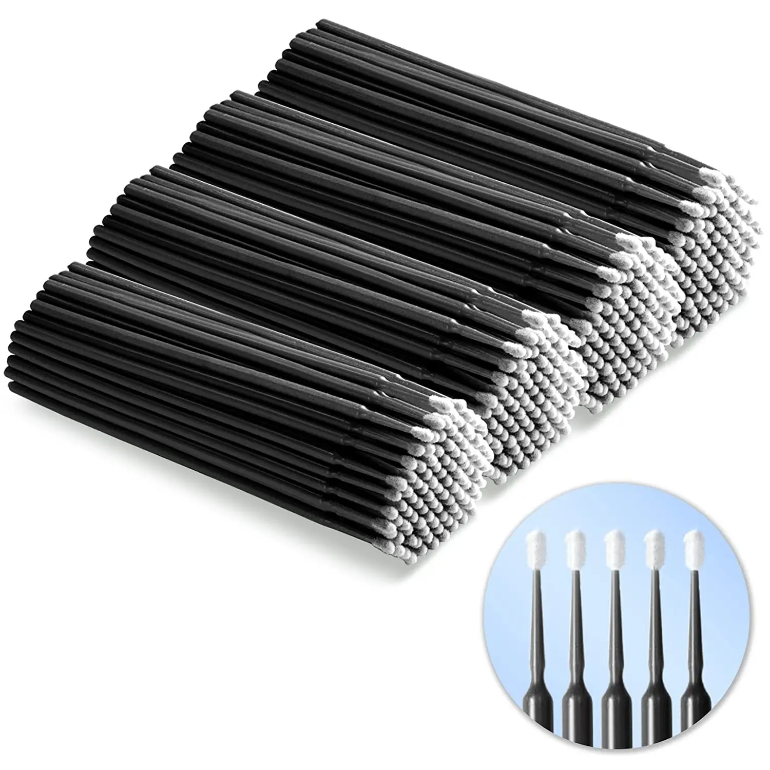 100pcs-Disposable-Microbrush-Applicators-Mascara-Brush-Applicator-for ...