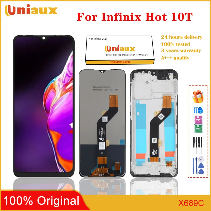 6-82-For-Infinix-Hot-10T-LCD-Display-Touch-Screen-Digitizer-Assembly ...