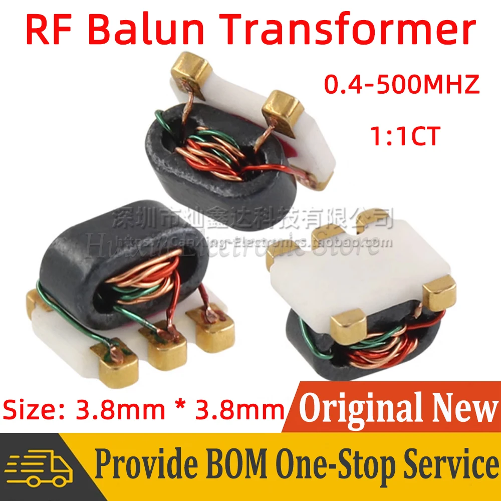 5pcs-RF-Balun-Transformer-Frequency-0-4-500MHz-1-1CT-Flux-Coupled-1-1 ...