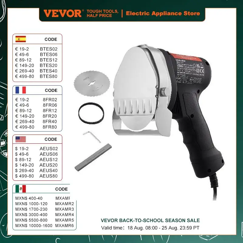 VEVOR-Electric-Shawarma-Knife-Professional-Turkish-Kebab-Knife ...