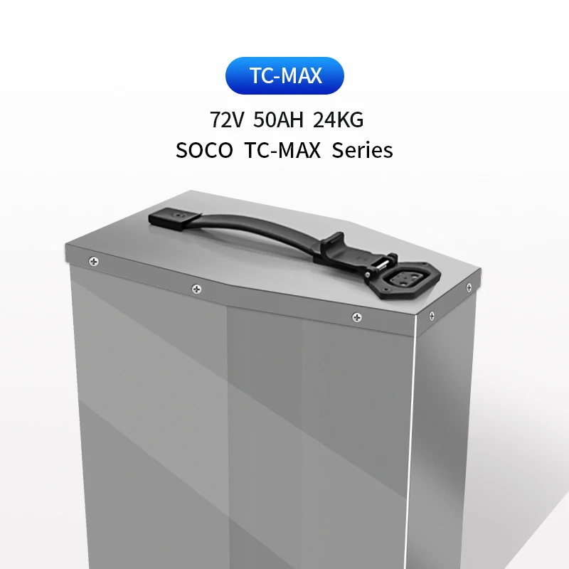 For Super SOCO TC MAX Battery 72V 70AH Bluetooth APP Direct, 52% OFF